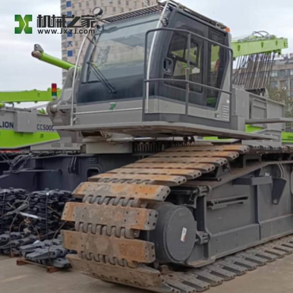 Quality Zoomlion ZCC5000 Second Hand Crawler Cranes 500 Ton Second Hand for sale