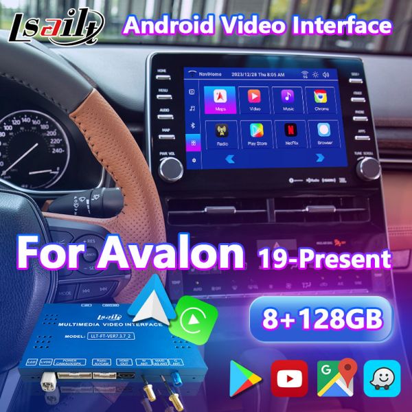 Quality Lsait Android Carplay GPS Navigation Interface for 2019-2022 Toyota Avalon for sale