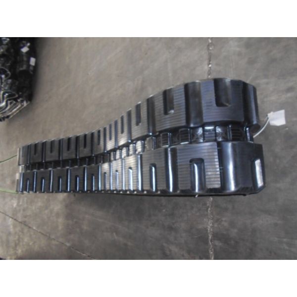 Quality Rubber And Steel Track Loader Rubber Tracks 4730mm Overall Length 238.15kg Weight for sale