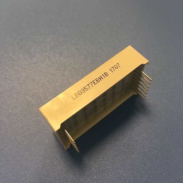 Quality Ultra Blue 3mm 5X7 Dot Matrix Led Display Row Cathode For Elevator Position for sale