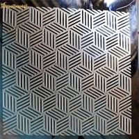 Quality Silver Super Mirror Etched Stainless Steel Sheet Metal Plate for sale