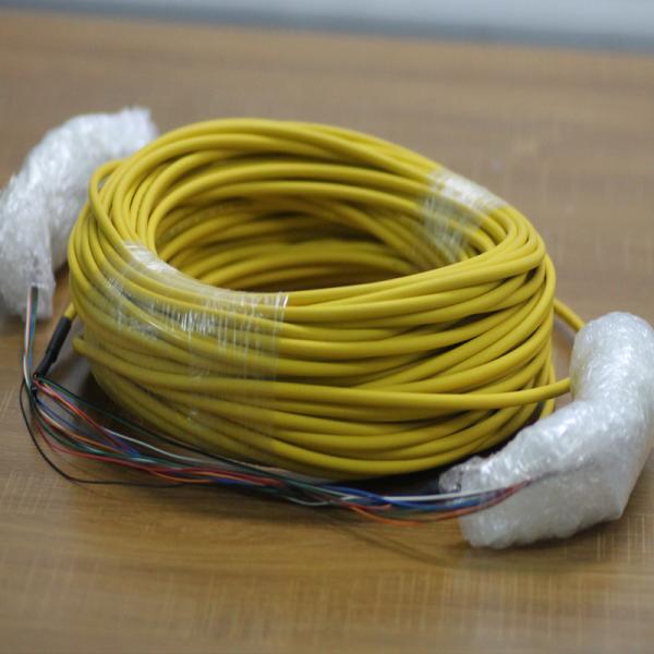 Quality 8 Cores Pre Terminated Fiber Optic Cable SC OS2 Singlemode Breakout Pre for sale