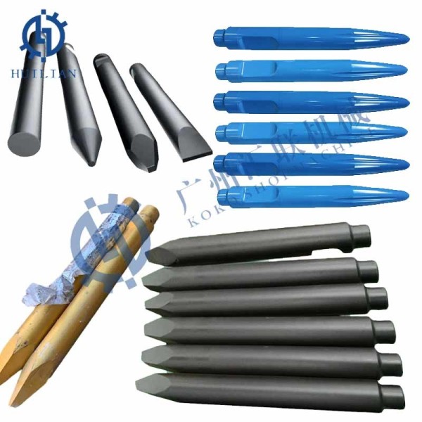 Quality Hydraulic Hammer Chisel MB5950 MB2975 MB2950 MB2850 MB1975 MB1950 MB1550 Rock Breaker Tool Chisels for sale
