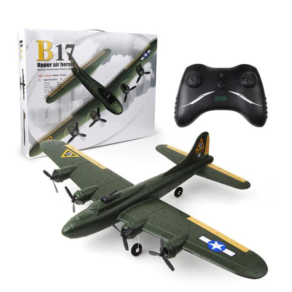 Quality Fx817 Remote Control Aircraft B17 Bomber Fixed-wing Glider Children Model Toy Age Range 5 to 7 years 2.4GHz Radio Control for sale