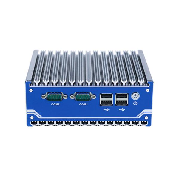 Quality X86 Intel Celeron J1900 Dual LAN 2 RS485 Embedded Mini Pc For Kiosk for sale