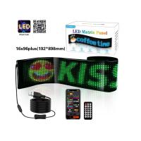 Quality DIY LED Sign Matrix Panel Screen APP Control For Shop Billboard Bar Car NEW Size 1696 Plus for sale