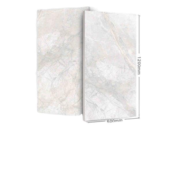 Quality Modern Grey Marble Stone Look Floor Wall Tile for sale