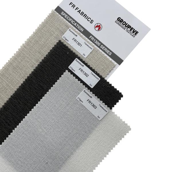 Quality 100% Polyester Translucent Fire Proof Roller Blinds Fabrics For Home Decortation for sale