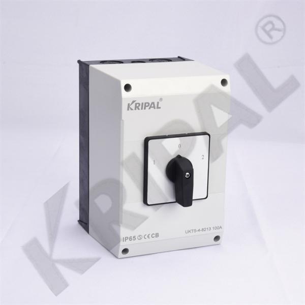 Quality Purple Horn 10-100A IP65 Waterproof Changeover Switch RoHS Standard for sale