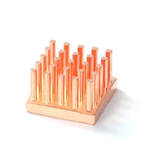 Quality PC CPU Pure Copper Heat Sink Multipurpose Sand Blasting Surface for sale