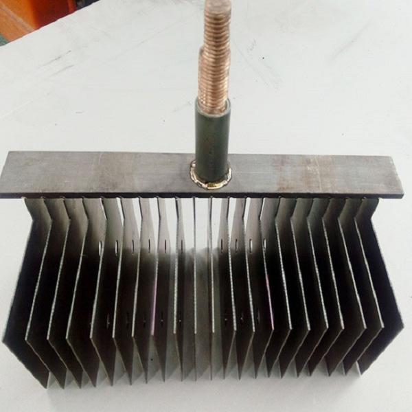 Quality titanium anode Plate Gr1 MMO coating Salt Chlorination Water Treatment for sale