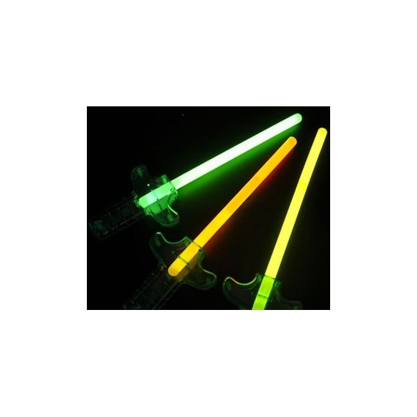 Quality 8 Inch Plastic Glow Sword Stick Perfect for Camping Occassion and Event Party for sale