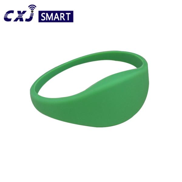Quality Rubber Silicone RFID NFC Bracelet Ultralight Ev1 NFC 213 OEM for sale