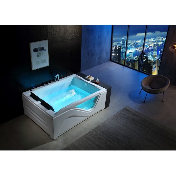 Quality Outdoor Spa With Waterfall For 2 Person for sale