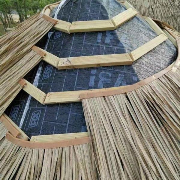 Quality Upgrade to Noya Thatched Tile 1000*600mm for Tiki Artificial Thatch Roofing for sale