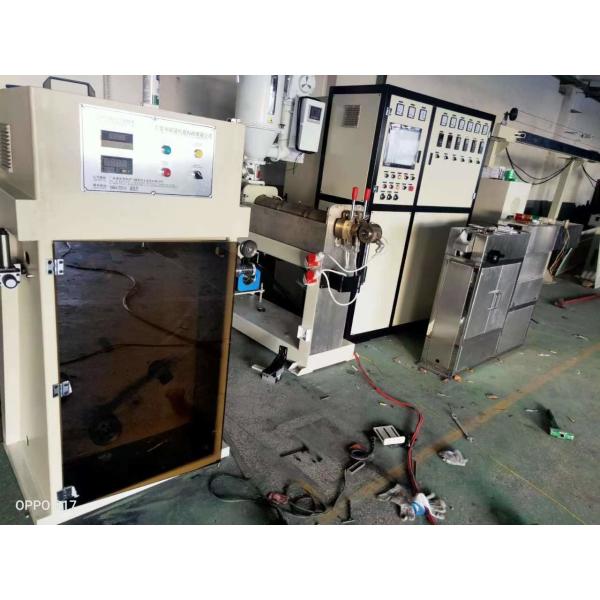 Quality 60kg/H PTFE Cable Extrusion Line High Temperature Telflon Wire 35mm Extruder for sale