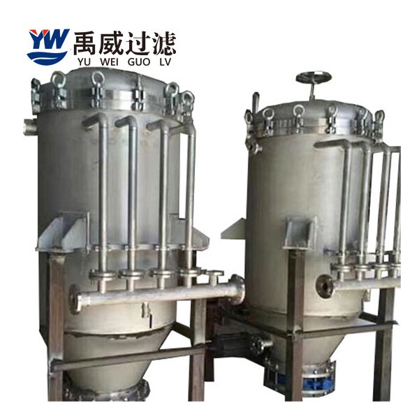 Quality Candle Type Water Purification Candles Fully Auto Jacketed SS304/316 SS Cartridges for sale