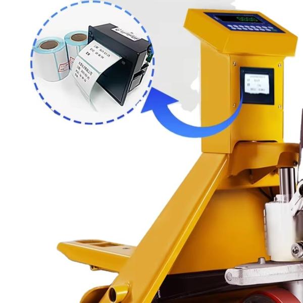 Quality SOHE 1-3t Electric Pallet Truck with Scale and Label Printing  ODM LED Display for sale