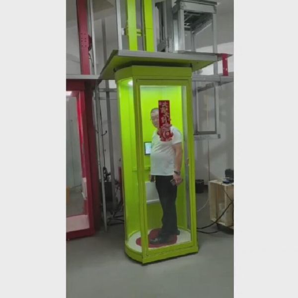 Quality 0.25 M/S Color Capsule Lift For 2 Person With Marble Or Granite Flooring for sale