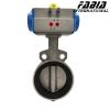 china 4 Inch 3 Inch Pneumatic Clamp Butterfly Valve Stainless Steel Body