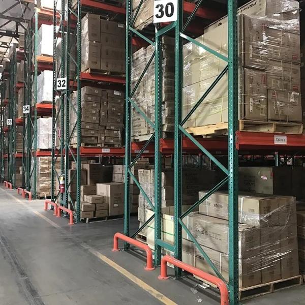 Quality Custom Heavy Duty Warehouse Storage Racks Cold Room American Teardrop Standard Pallet Rack for sale