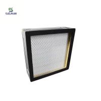 Quality High Efficiency Filtration High Temperature Air Filter Pleated Anti Corrosion for sale