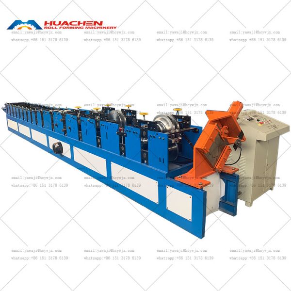 Quality High Quality Aluminum Rain Gutter Roll Forming Machine / Gutter Making Machine for sale