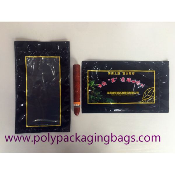 Quality Portable 5 Cigar Humidor Bags With Moisturizing System To Keep Cigars Fresh for sale