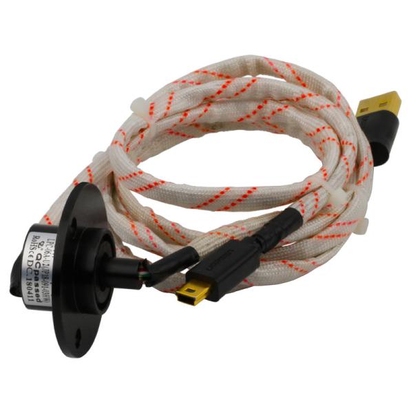 Quality USB2.0 Slip Ring of Rotating Electrical Connector with 600 RPM High Rotating for sale