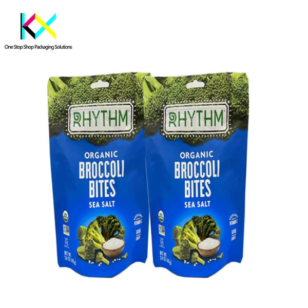 Quality High Barrier Foil UV Ink Rotogravure Printed Pouches Stand Up Zipper Bag for sale