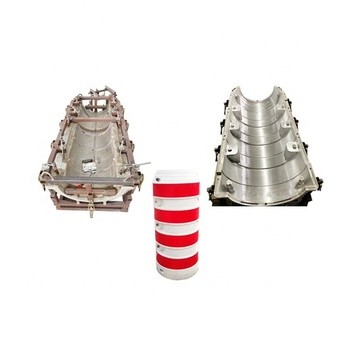 Quality ODM Roto Mould Die LLDPE HDPE Plastic Street Barrier Mold for sale