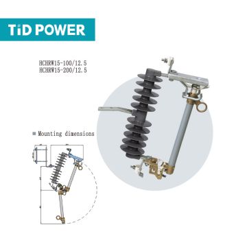 Quality 10kV Polymer Fuse Cut Out / High Voltage Drop Fuse Cut out for sale