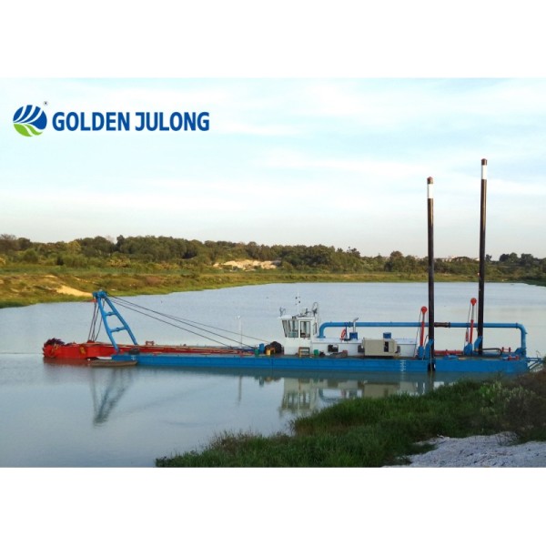 Quality Powerful Dredging Machine Bucket Wheel Suction Dredger for Mixing Hard Mud for sale