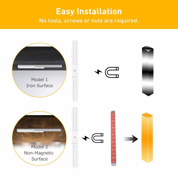 Quality 50LM 2.5W Battery Powered Led Motion Sensor Light / Rechargeable Led Cabinet for sale