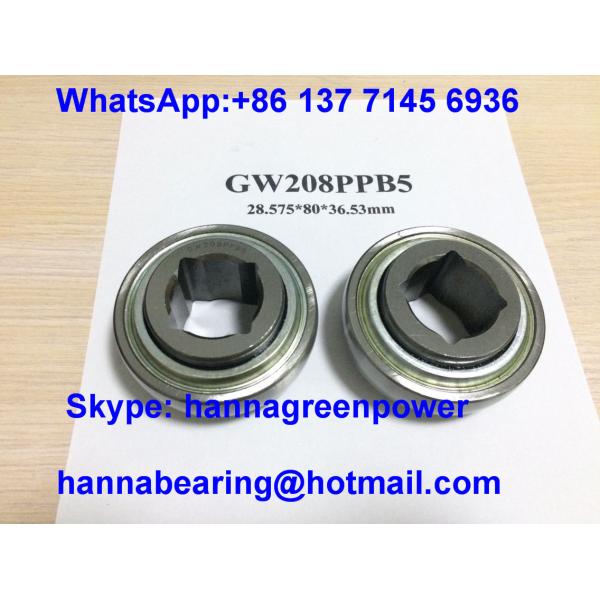 Quality GW208PPB5 Square Hole Agricultural Bearing W208PPB5 Automotive Bearing for sale