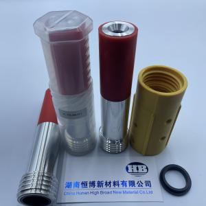 Quality Round Boron Carbide Spray Nozzle with Wear Resistant Single Venturi Design for sale