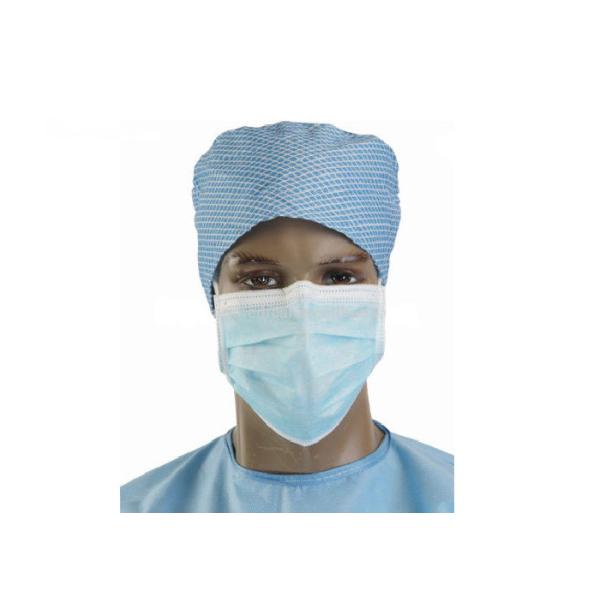 Quality High Breathability Blue Face Mask Disposable Non Woven Face Mask for sale