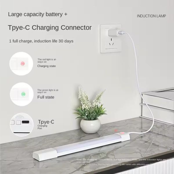 Quality 120 Degrees Angle Abs Magnetic Motion Sensor Light With Adjustable Brightness for sale