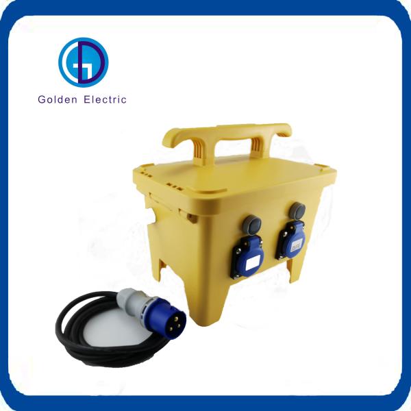 Quality Portable Combination Distribution Box Waterproof Plastic Industrial Socket Box for sale