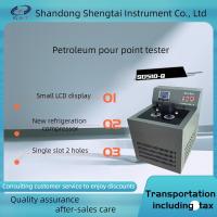 Quality Manual Petroleum Pour Point Tester SD510-Q Alcohol Bath Dual Bore GB/T510 for sale