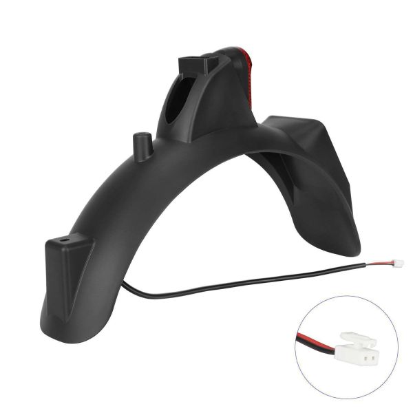 Quality Original MI 4 Lite Scooter Mudguard With Tail Light Rear Fender For Xiao Mi 4Lite Second Generation for sale