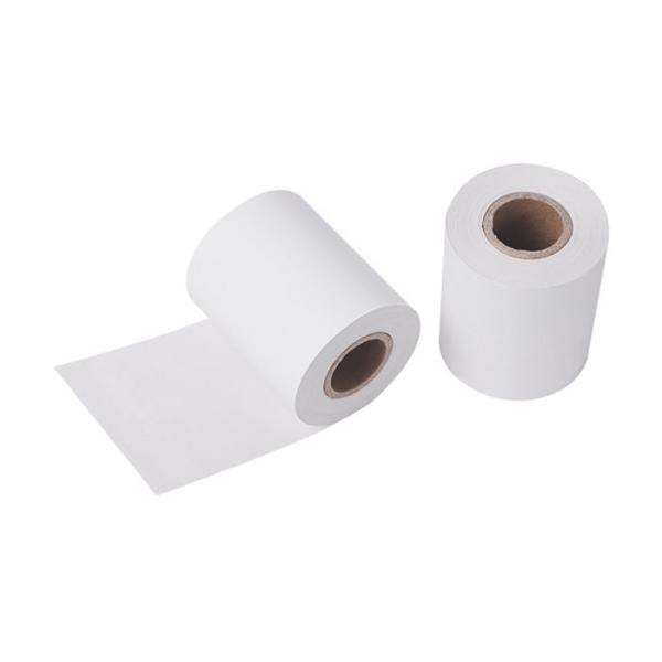 Quality 65gsm 57mmx40mm BPA Free 65g Thermal Receipt Paper Rolls for sale