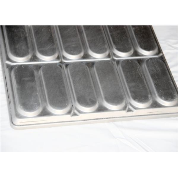 Quality 18 Cavity PTFE 654x535x38mm Hot Dog Bun Baking Pan for sale