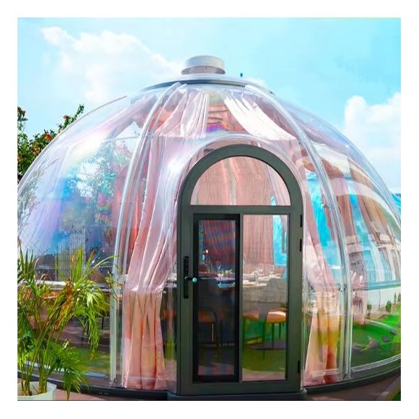 Quality New Hot Selling Restaurant Home Transparent PC Prefab Glamping Bubble Dome Houses Tent for sale