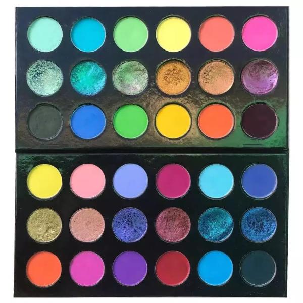 Quality 18 Colors Eye Makeup Eyeshadow Waterproof Hot Duochrome Eyeshadow Palette for sale