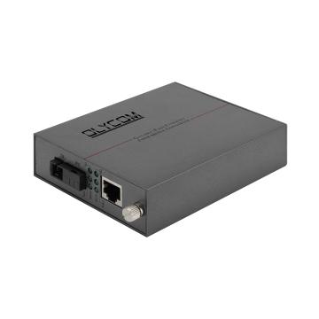 Quality Single Mode Fiber Media Converter 1.25G Ethernet WDM Optical Unmanaged 30W PoE for sale