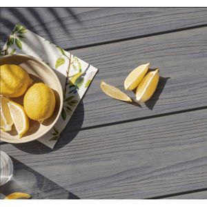 Quality Micro-joint Splicing Wood Plastic Composite Decking Eco-friendly Waterproof for sale