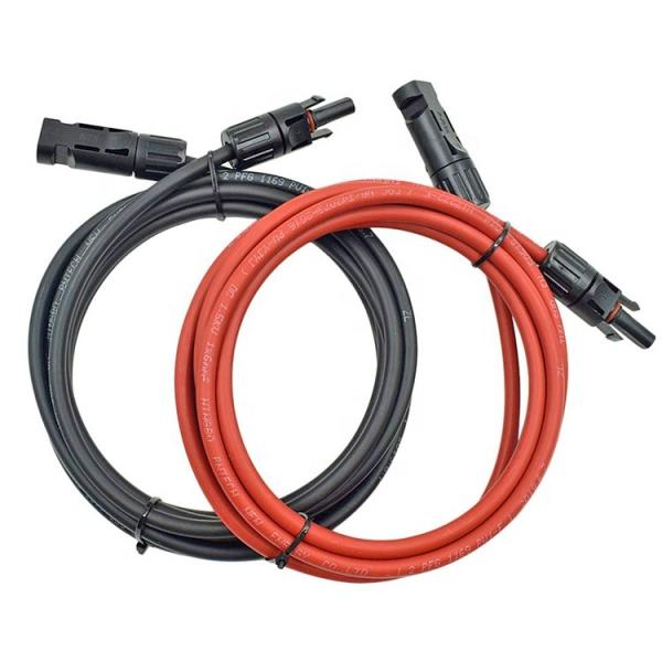 Quality DC 1000V 4mm 20 Feet PV1F Solar Cable IEC60502 Standard for sale