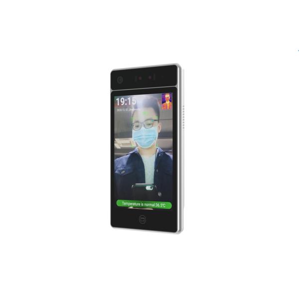Quality 0.3m-2m Thermal Face Recognition Device Temperature Measurement 10.1 Inch Touch for sale