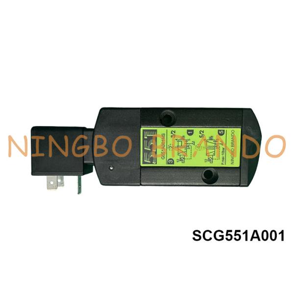 Quality SCG551A001MS 3/2 NC - 5/2 NAMUR Solenoid Valve 24VDC 115VAC 230VAC for sale